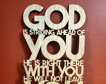 Laser Cut Bible Verse | Etsy