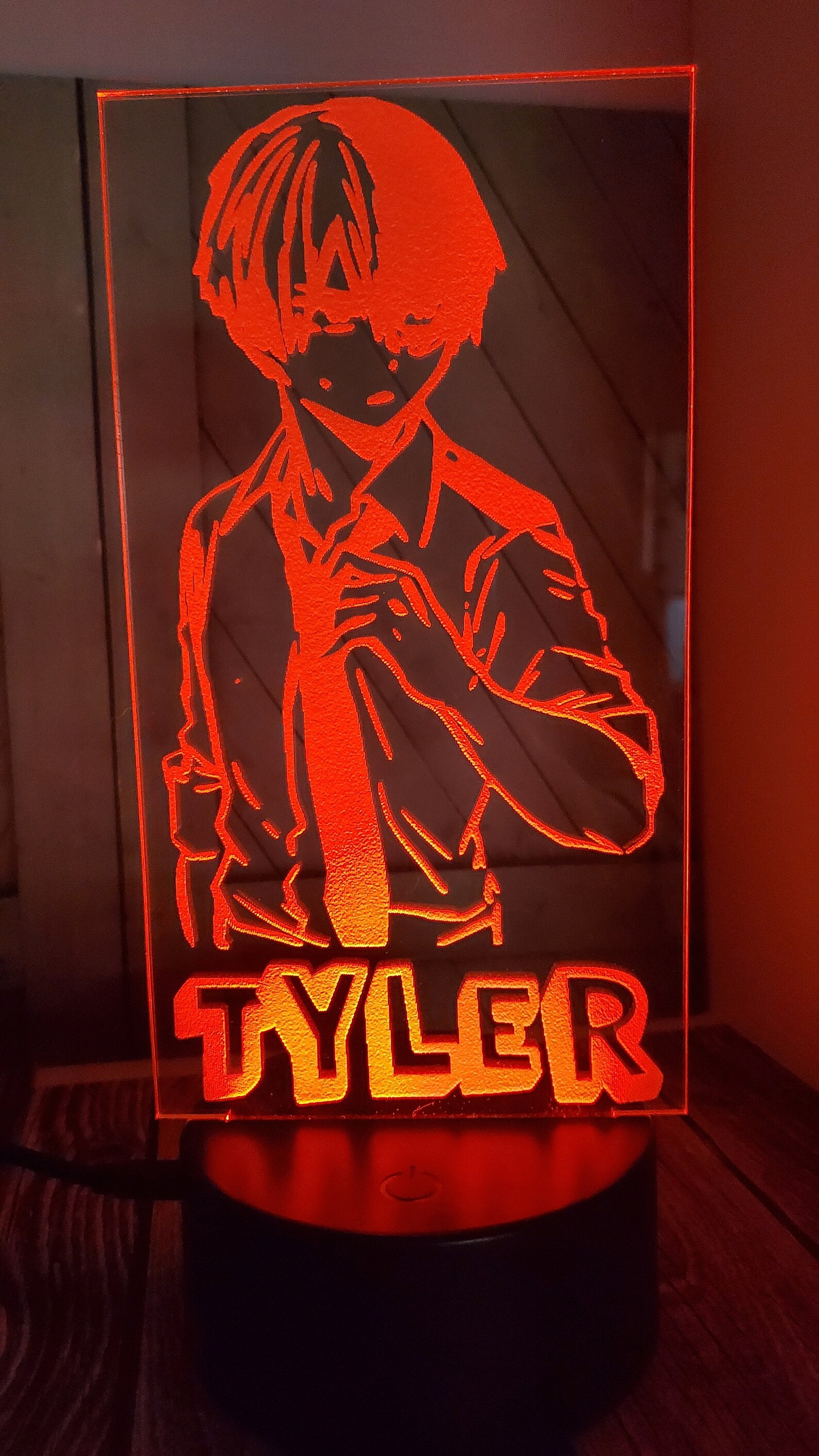 Anime Personalized LED Acrylic Light-up Pick Your Own Anime - Etsy