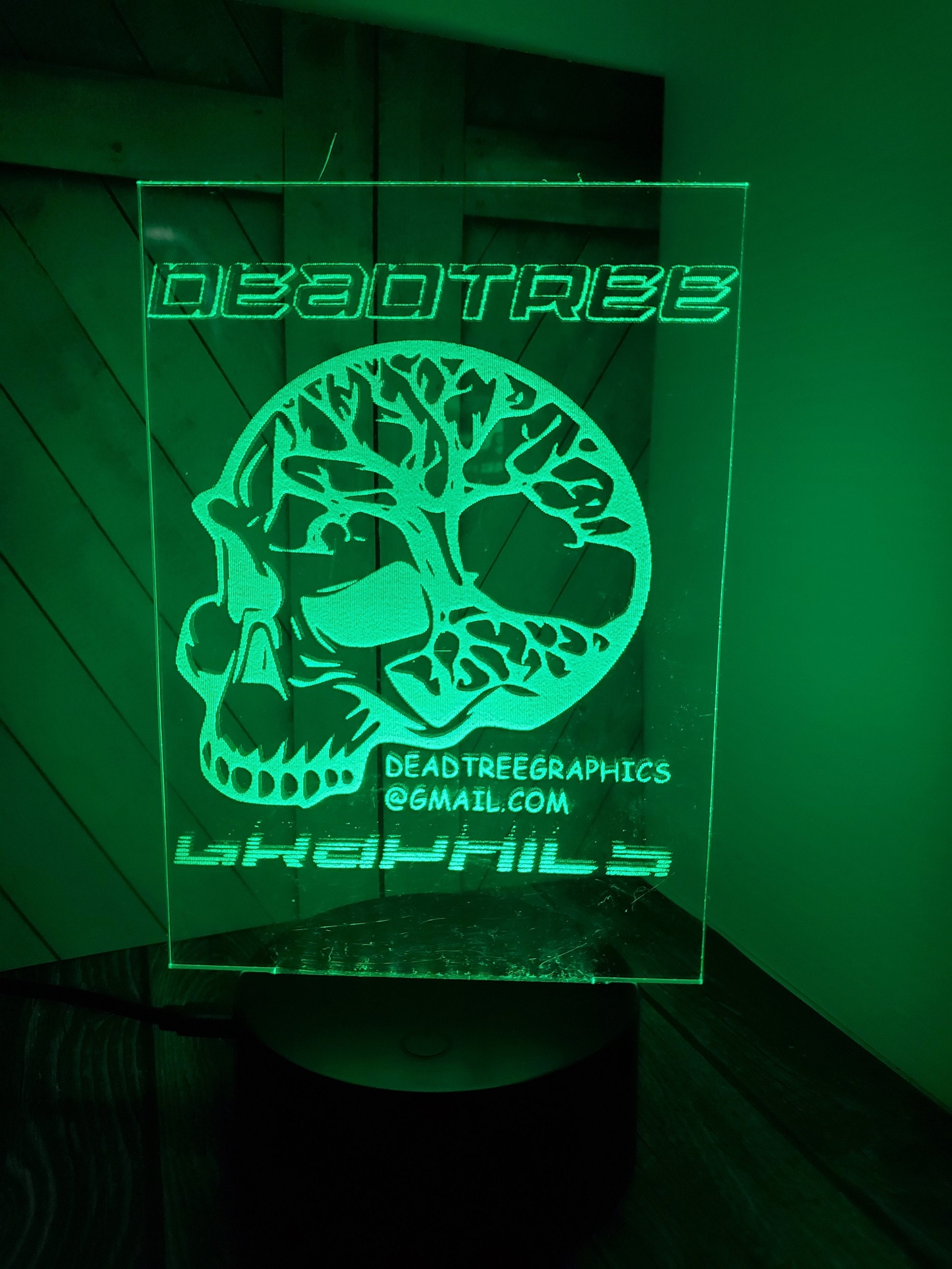 Personalized Acrylic LOGO Light-up Light up Your Company | Etsy