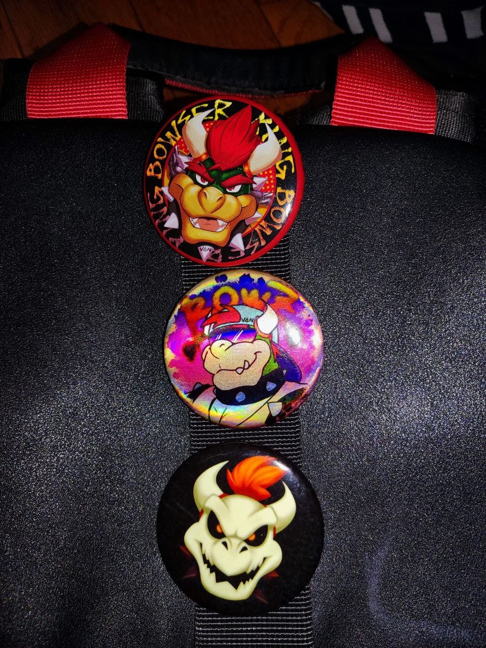 Bowser Button Set - Etsy