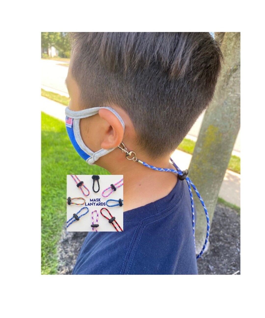 Face Mask Lanyard |mask Holder | Mask Strap | Mask Necklace ...