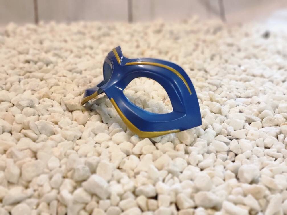 Ms Marvel, Cosplay Mask, Cosplay, 3d Printed Miss Marvel - Etsy