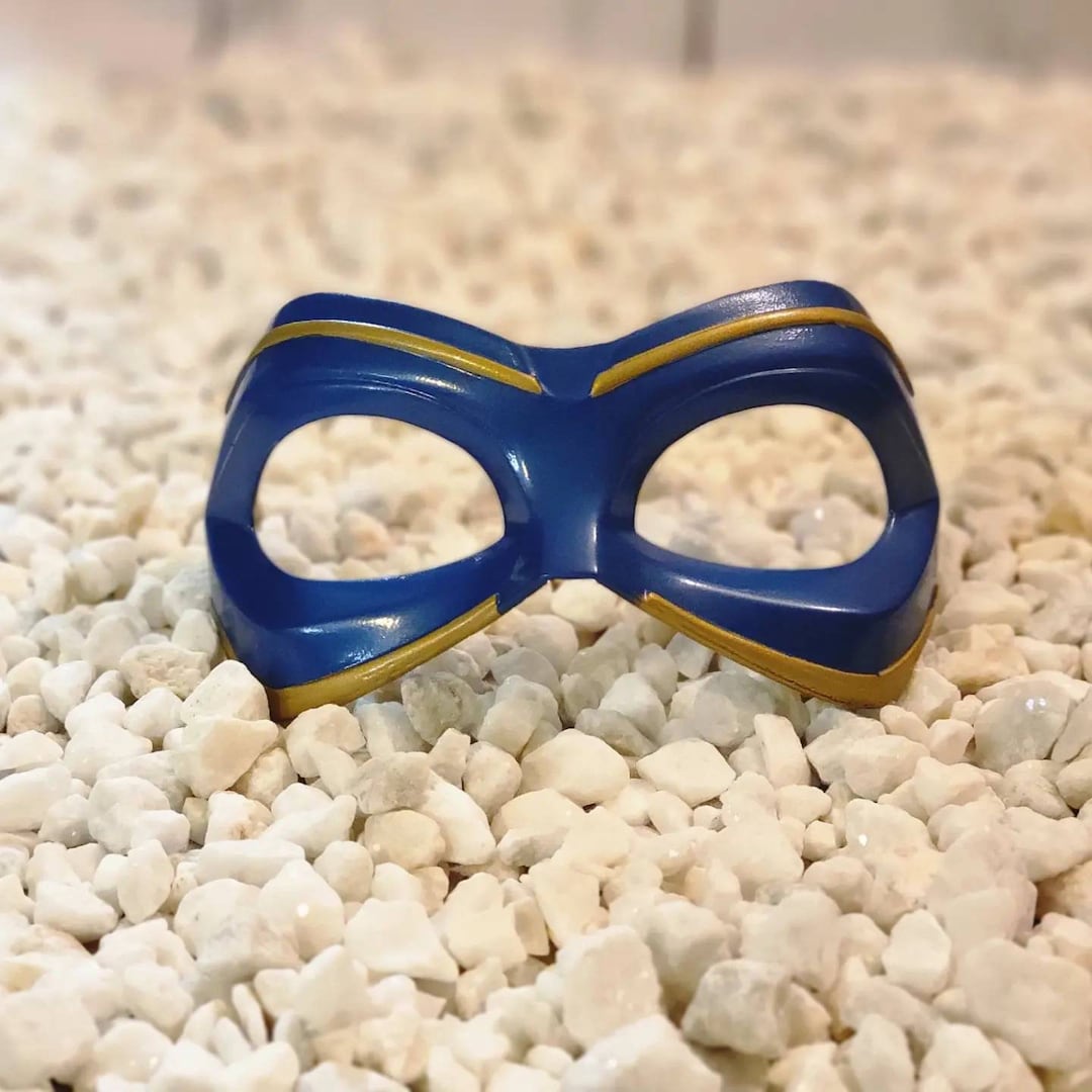 Ms Marvel, Cosplay Mask, Cosplay, 3d Printed Miss Marvel - Etsy