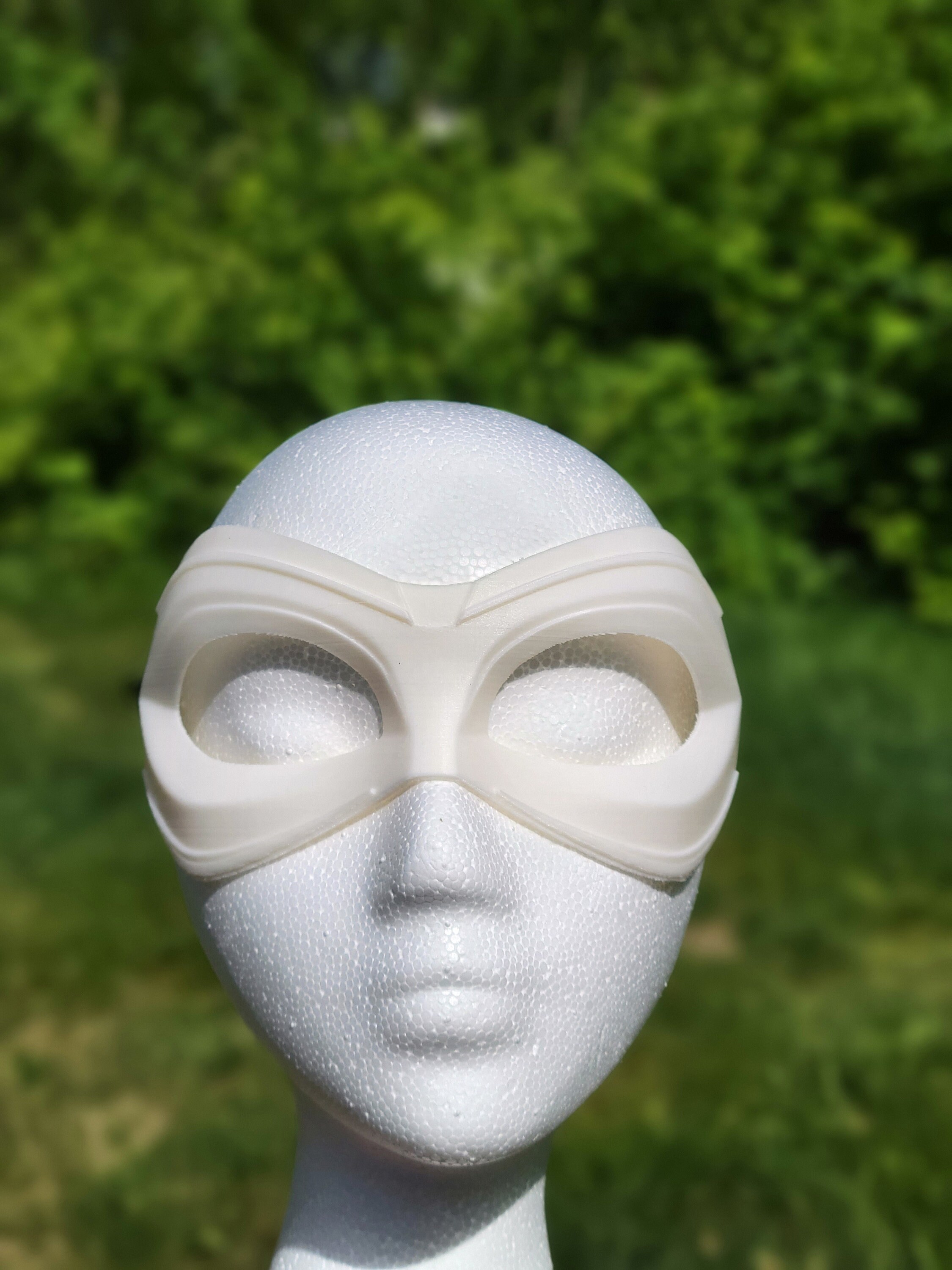 Ms Marvel, Cosplay Mask, Cosplay, 3d Printed Miss Marvel - Etsy