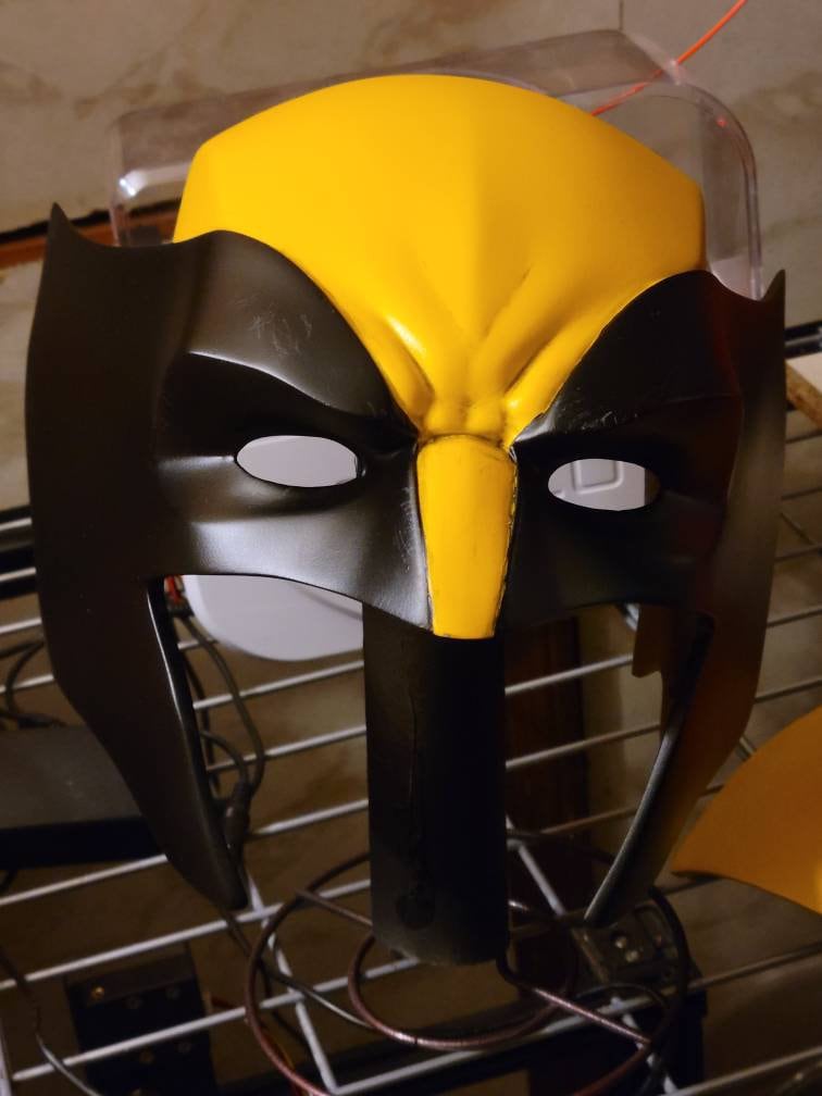 Wolverine Helmet, Cosplay Mask, Cosplay, Made in US DIY Cosplay Helmet ...