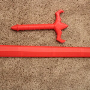 Janemba Dragon Ball Z 3d Printed Cosplay Sword - Etsy