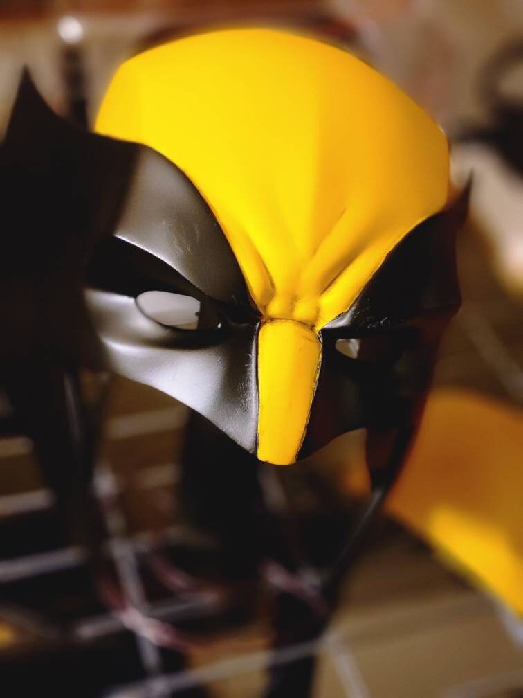 Wolverine Helmet Cosplay Mask Cosplay Made in US DIY - Etsy