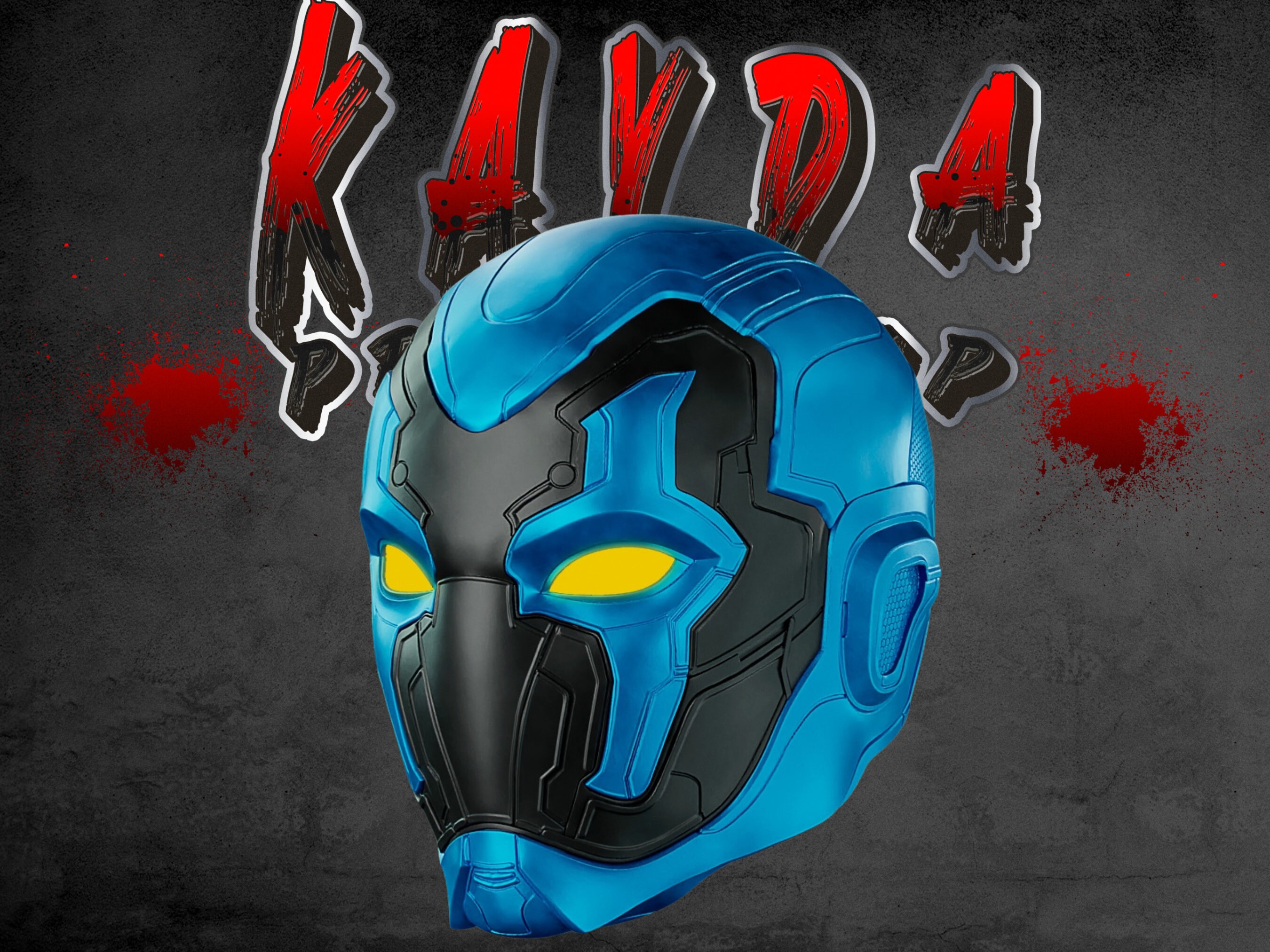 Blue Beetle 3D Printed Cosplay Helmet - Etsy