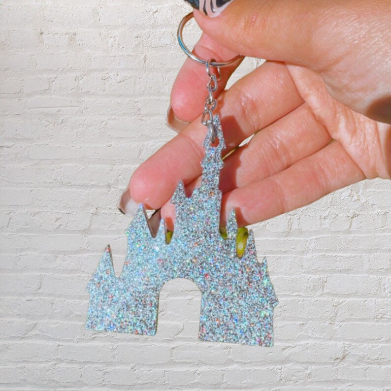 Cinderellas Castle//keychains//resin//disney - Etsy