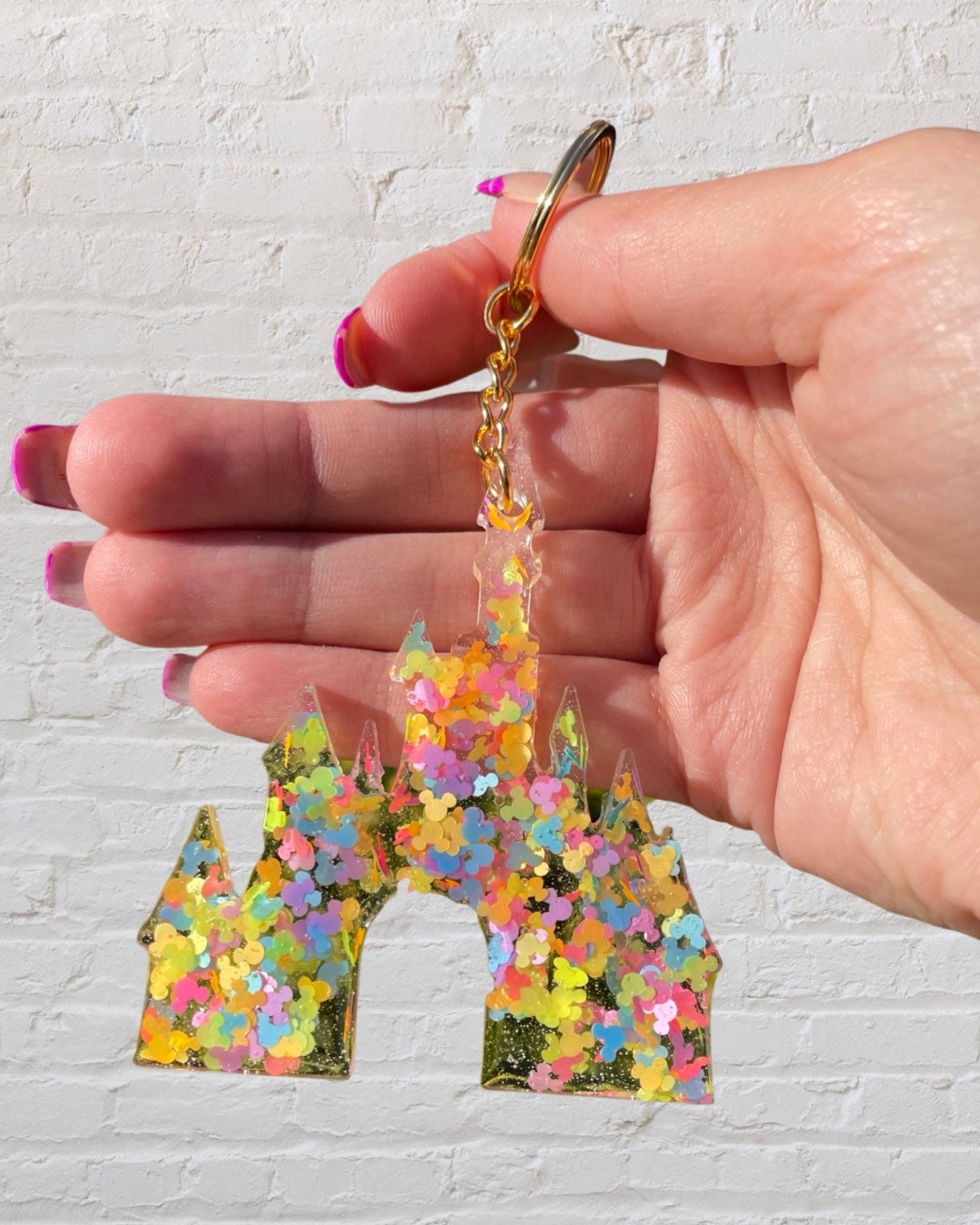 Cinderellas Castle//keychains//resin//disney - Etsy
