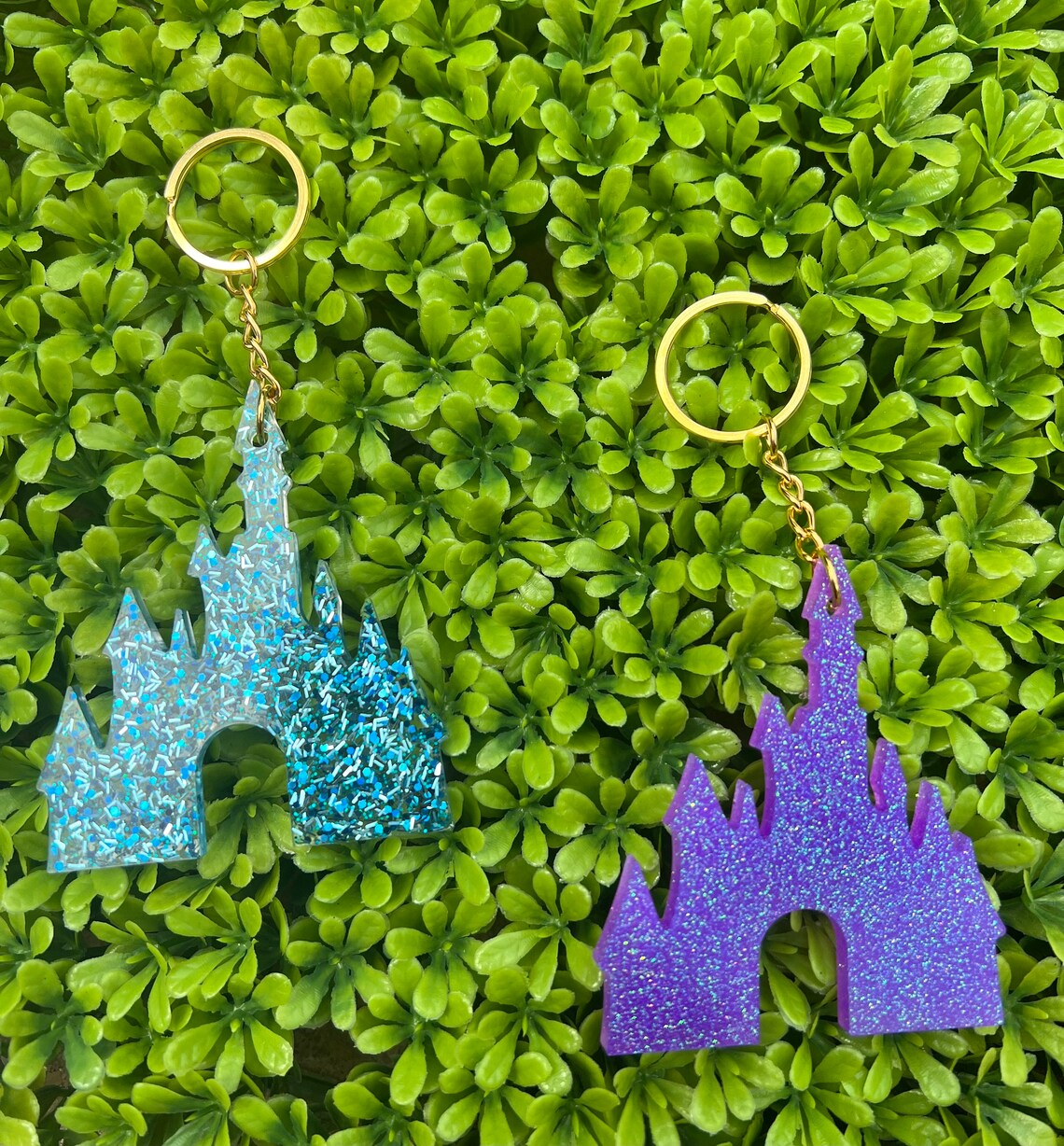 Cinderellas Castle//keychains//resin//disney - Etsy