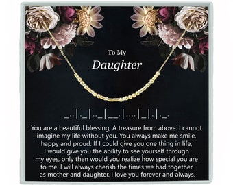 16th Birthday Gift for Girl Morse Code Necklace or Bracelet Custom ...