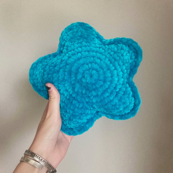 Blue Star Pillow - Etsy