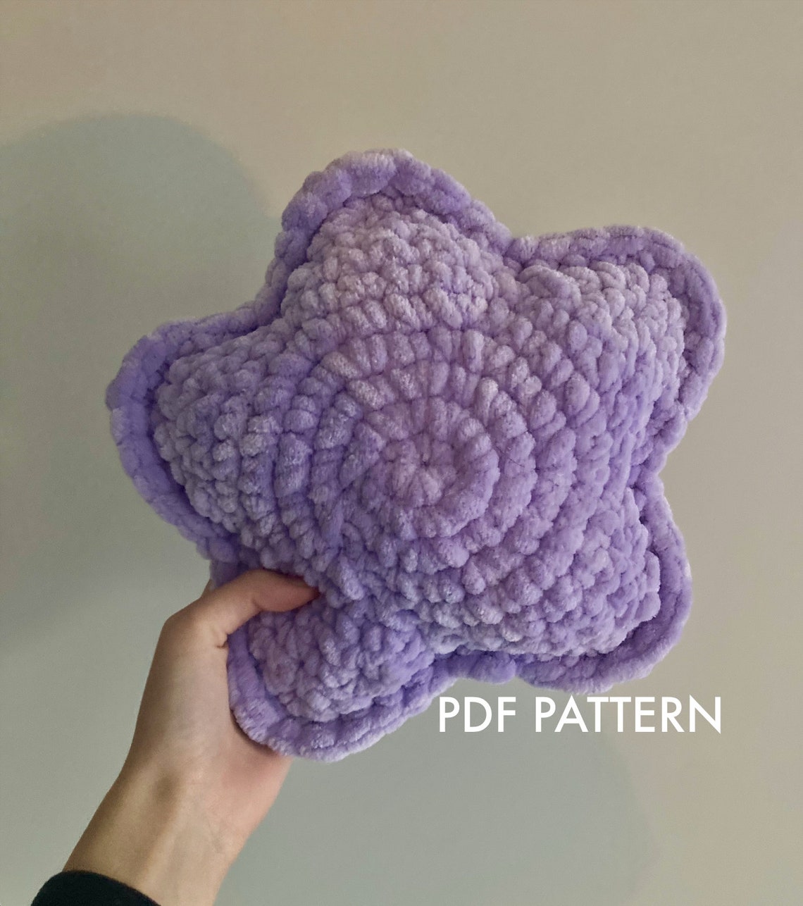 Star Pillow Plush Crochet PATTERN - Etsy