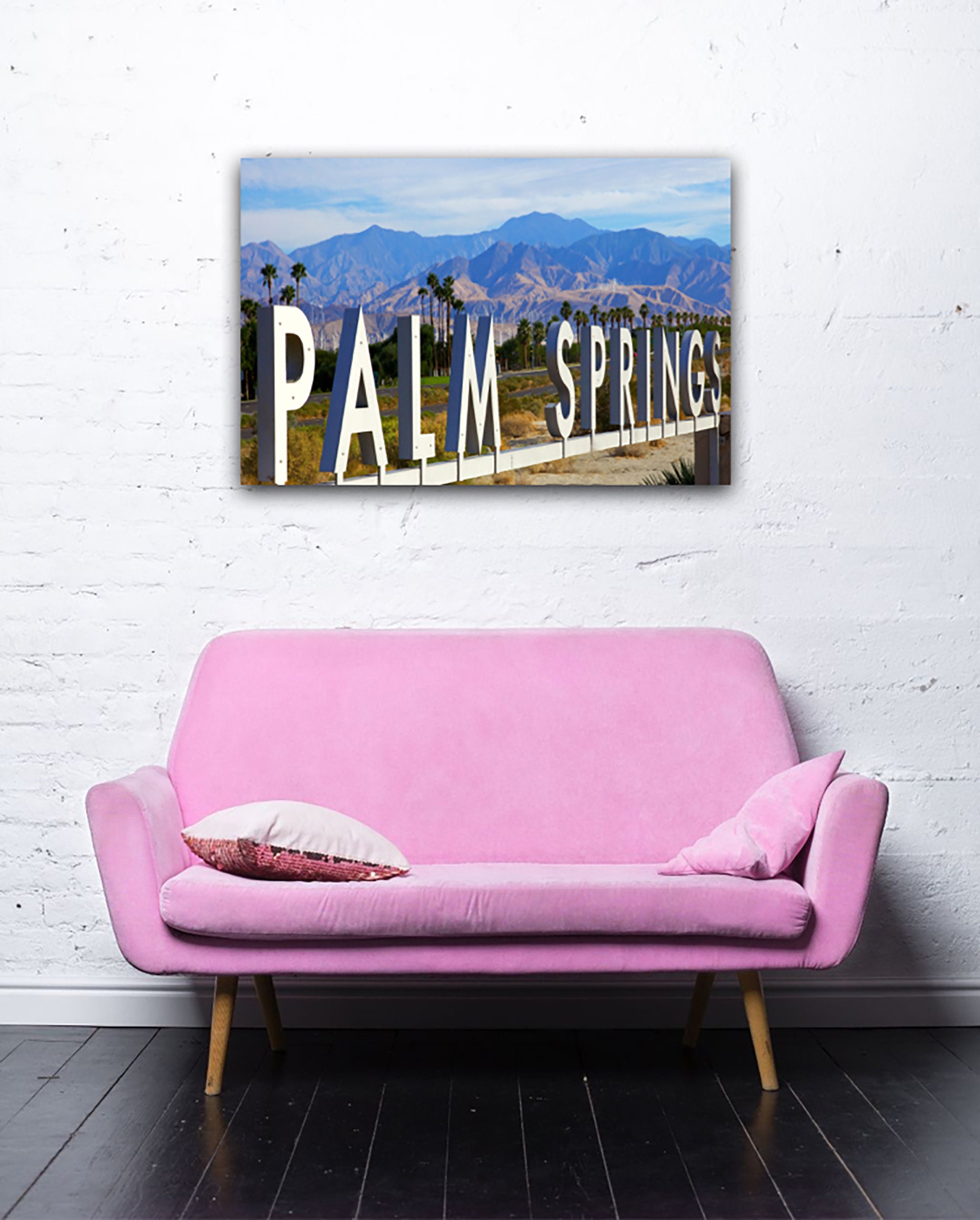 Palm Springs Sign | Mid Century | Modernism | Photography | Art ...