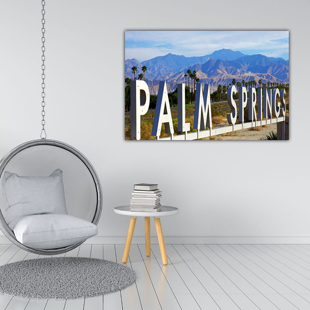 Palm Springs Sign | Mid Century | Modernism | Photography | Art ...
