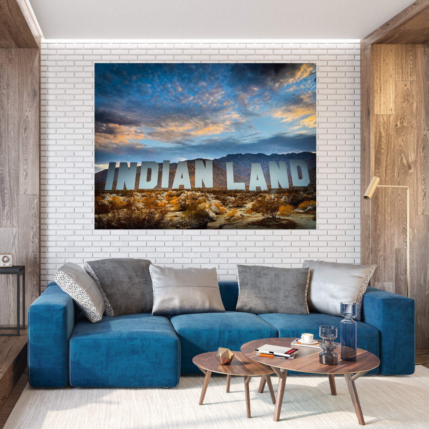 Indian Land | Palm Springs Sign | Mid Century | Modernism | Photography ...