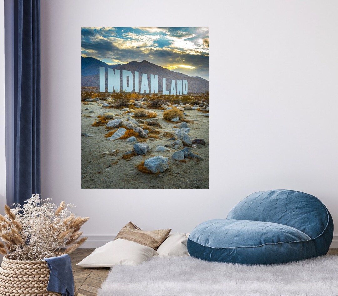 Indian Land | Palm Springs Sign | Mid Century | Modernism | Photography ...