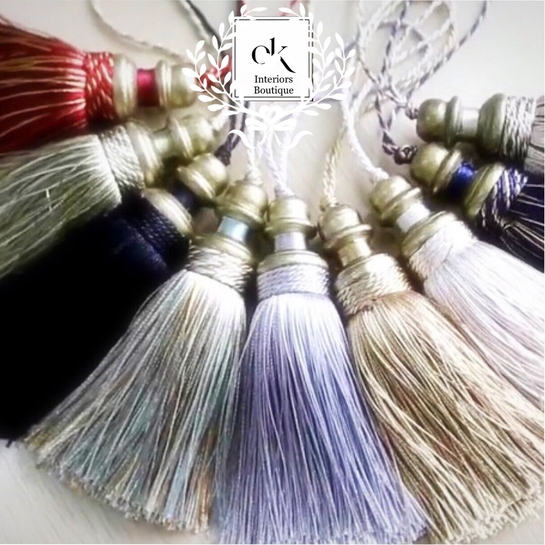 Decorative Key Tassels, Key Tassels, Vintage Style Tassels, Antique ...