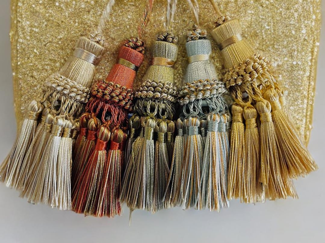 Decorative Key Tassels, French Style Key Tassels, Vintage Style Tassels ...