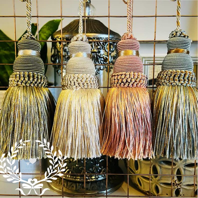 Decorative Key Tassels Key Tassels Vintage Style Tassels - Etsy