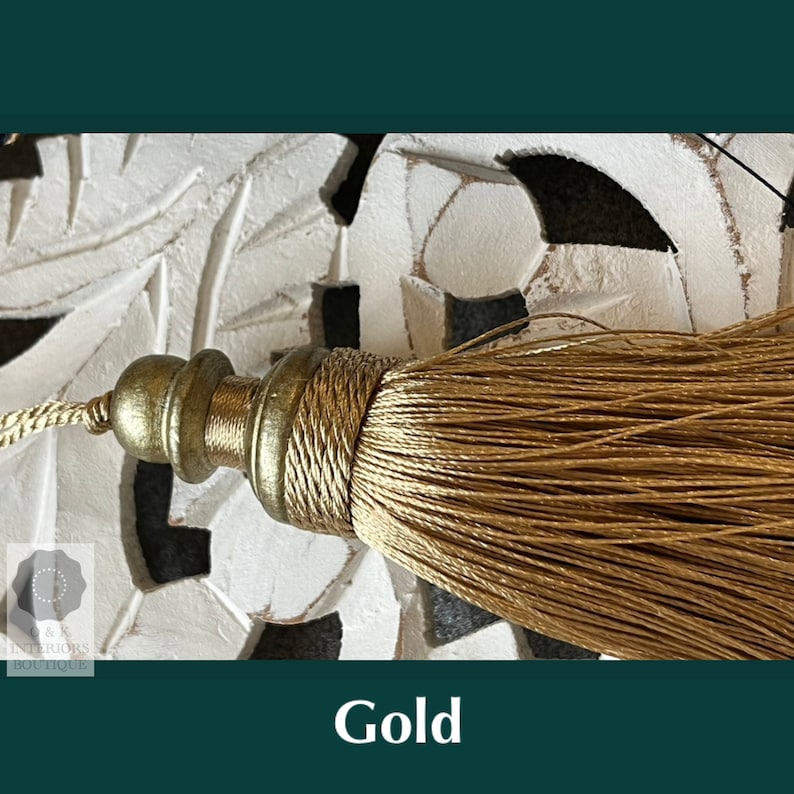 Decorative Key Tassels, Key Tassels, Vintage Style Tassels, Antique ...