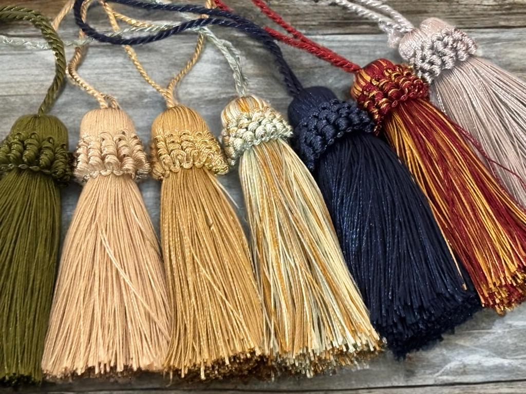 Decorative Key Tassels, Key Tassels, Vintage Style Tassels, Antique ...