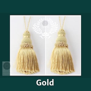 Decorative Key Tassels, Key Tassels, Vintage Style Tassels, Antique ...