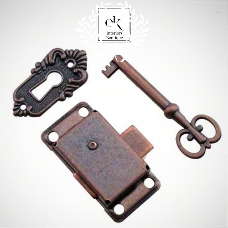 Antique Key Lock - Etsy