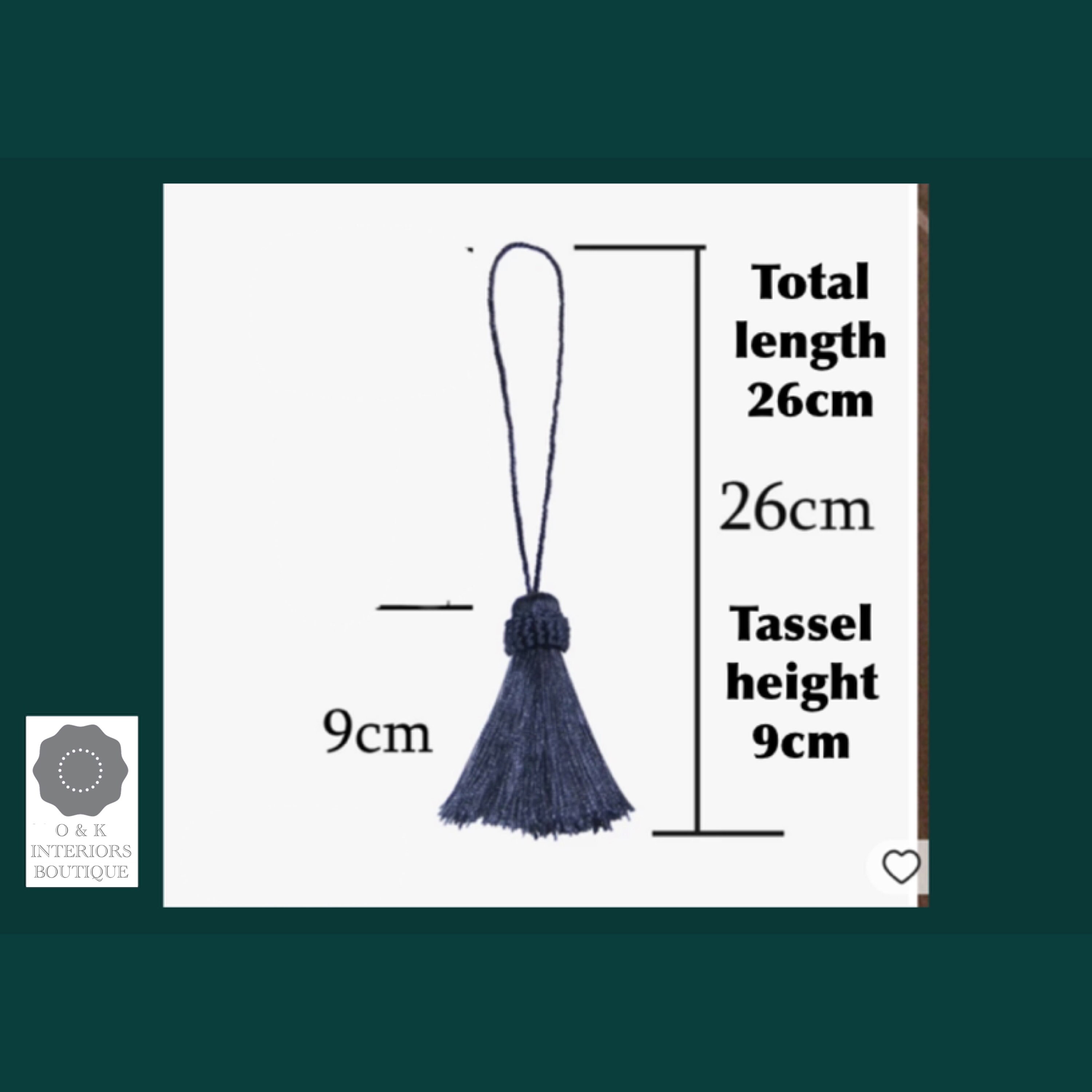Decorative Key Tassels, Key Tassels, Vintage Style Tassels, Antique ...