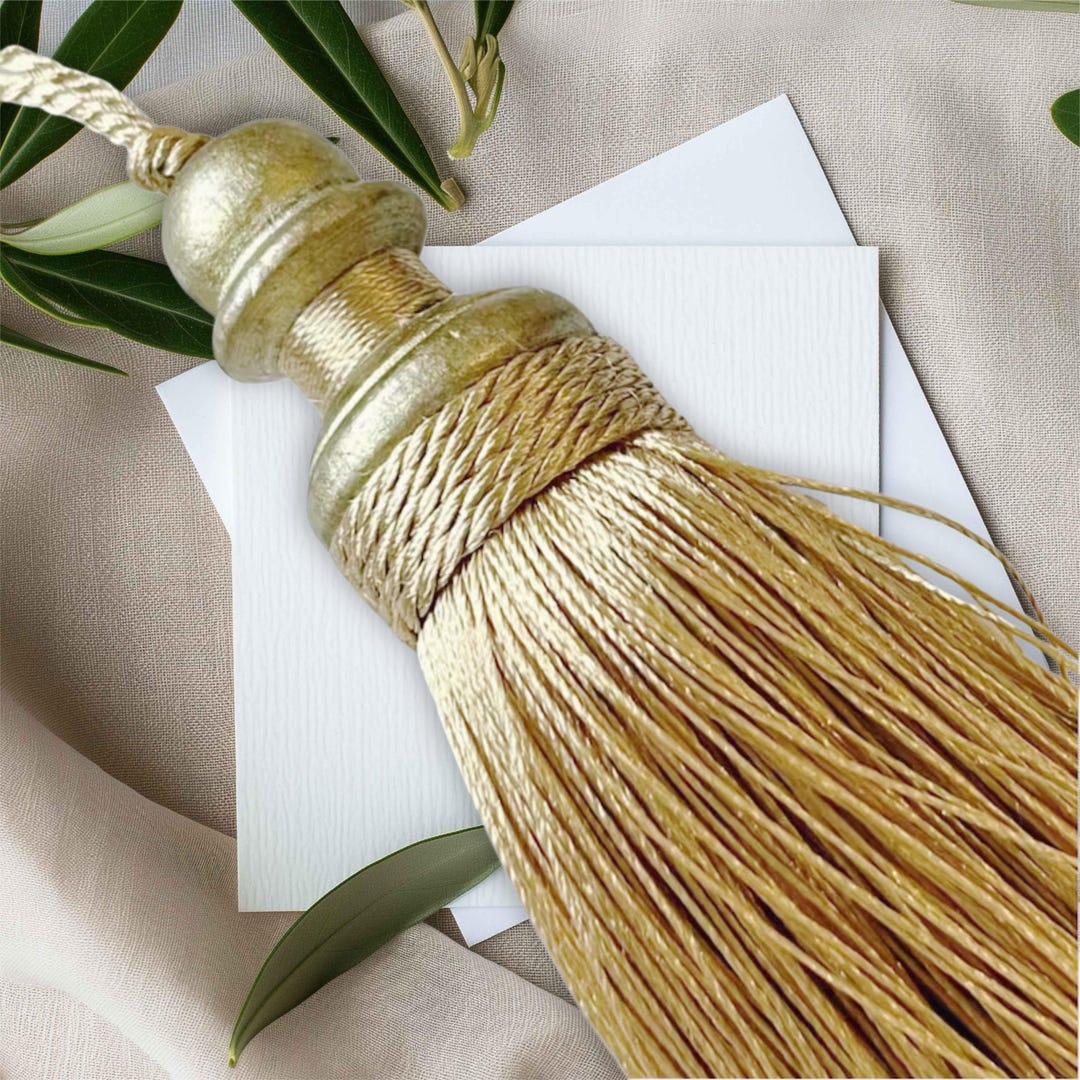 Decorative Key Tassels, Key Tassels, Vintage Style Tassels, Antique ...