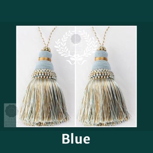 Decorative Key Tassels, Key Tassels, Vintage Style Tassels, Antique ...