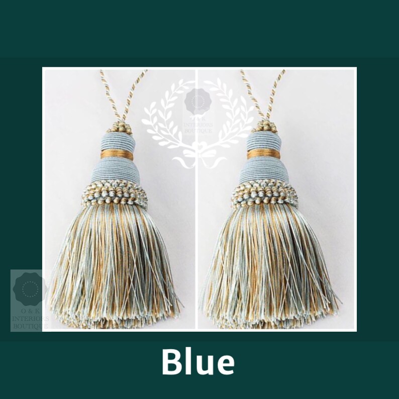 Decorative Key Tassels Key Tassels Vintage Style Tassels - Etsy