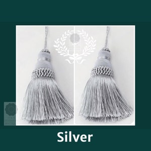 Decorative Key Tassels, Key Tassels, Vintage Style Tassels, Antique ...