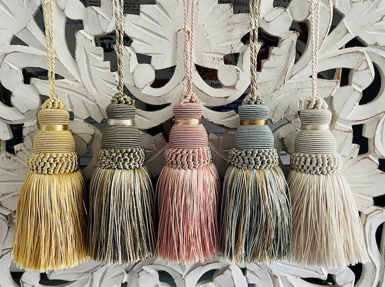 Decorative Key Tassels Key Tassels Vintage Style Tassels - Etsy