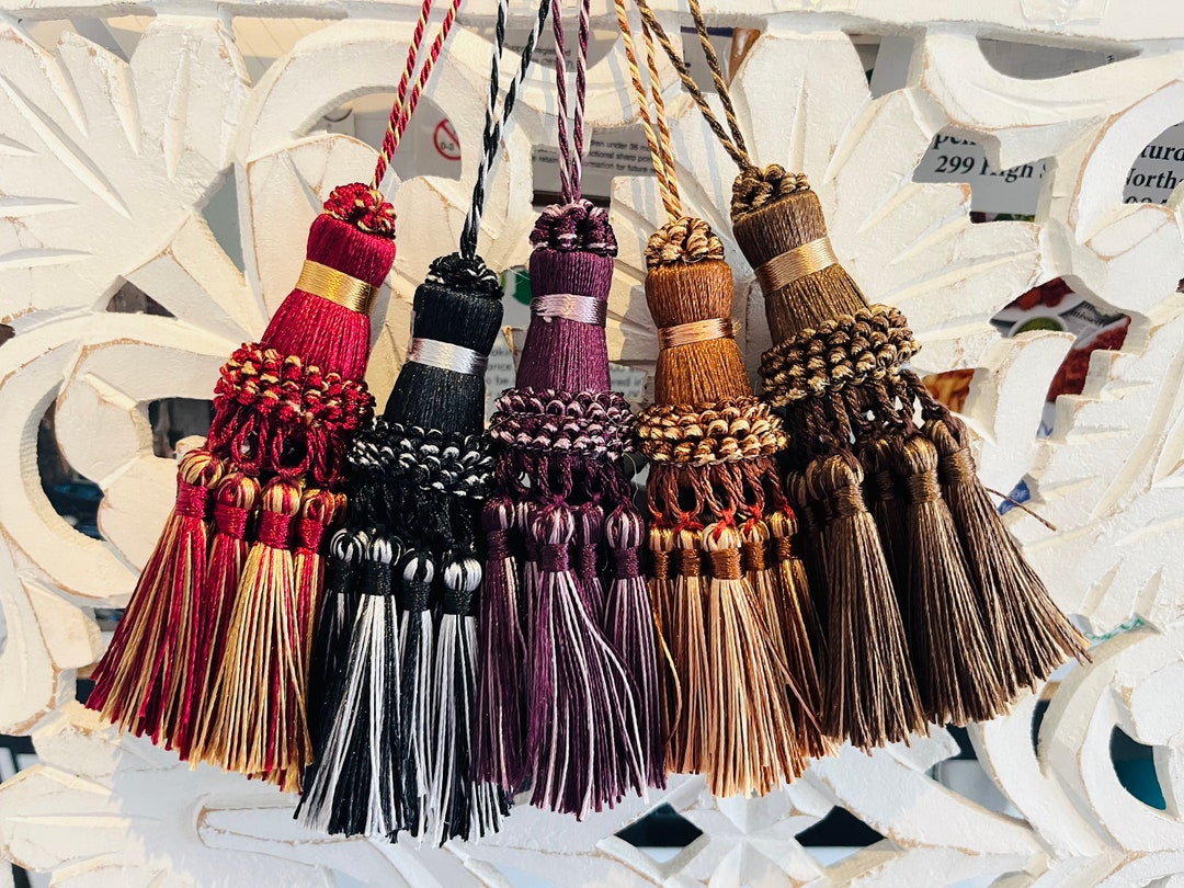 Decorative Key Tassels, French Style Key Tassels, Vintage Style Tassels ...