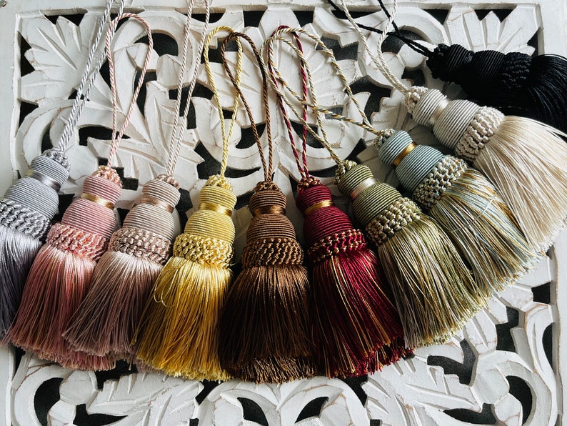 Decorative Key Tassels Key Tassels Vintage Style Tassels - Etsy