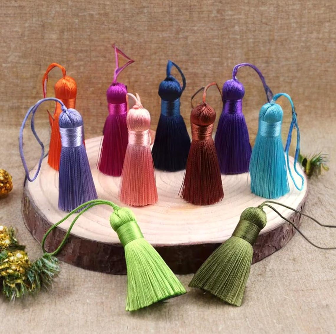 Vintage Skeleton Key With Decorative Key Tassels, Key Tassels With Keys ...