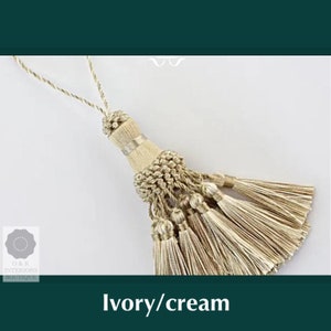 Decorative Key Tassels, French Style Key Tassels, Vintage Style Tassels, Antique Tassels ...