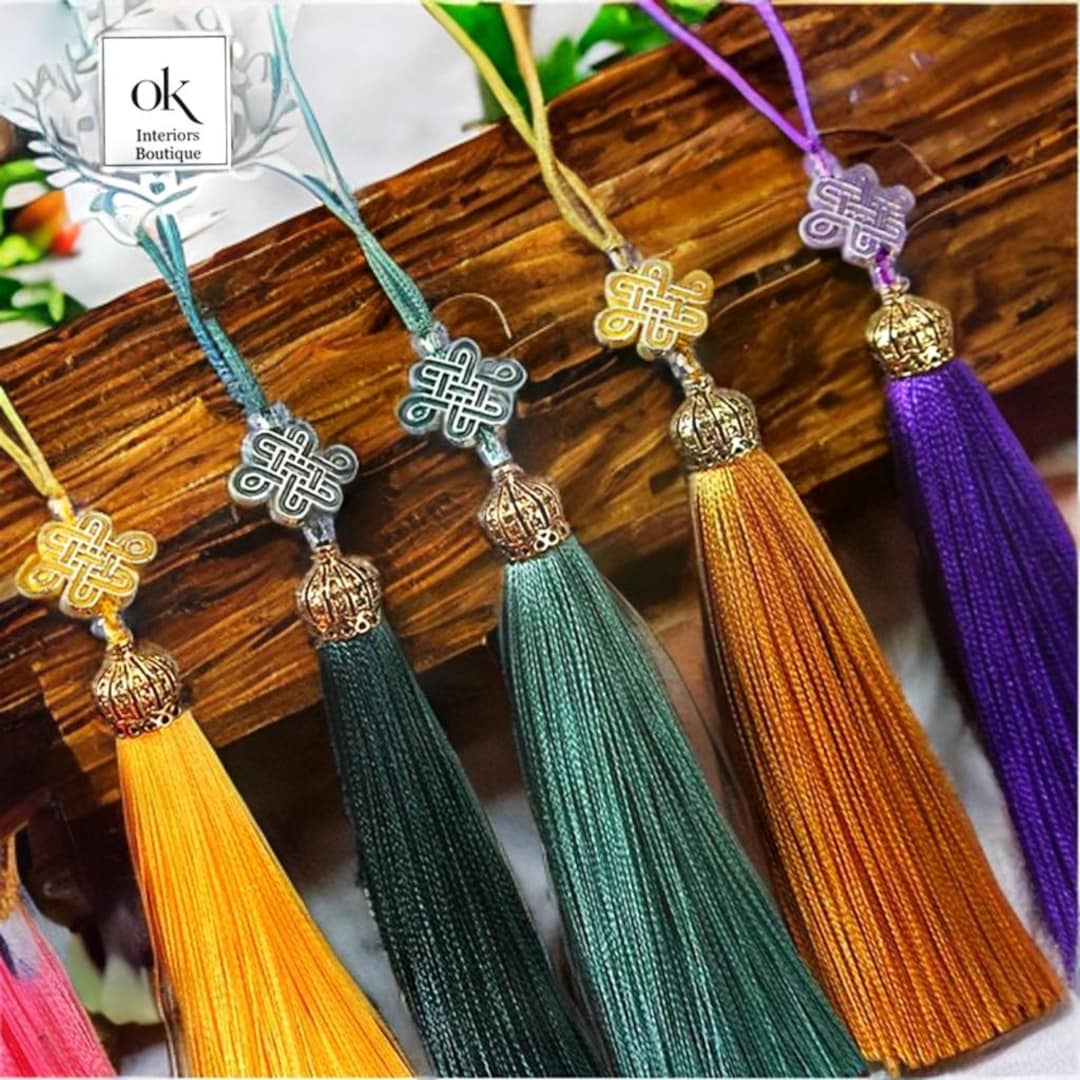 Decorative Key Tassels, Key Tassels With Alloy Cap, Vintage Style ...