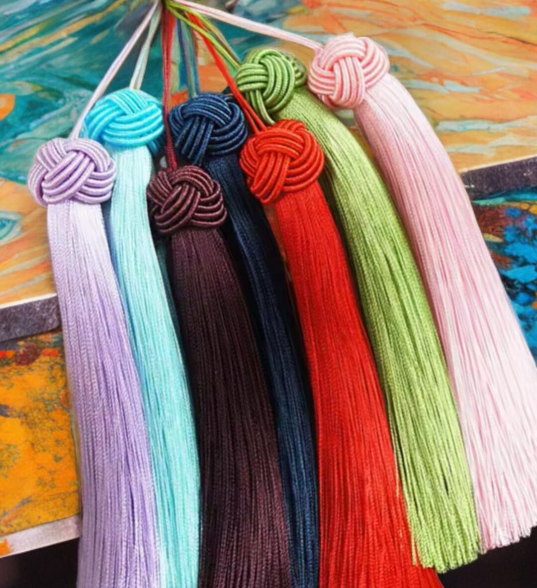 Decorative Key Tassels, Key Tassels, Vintage Style Tassels, Antique ...