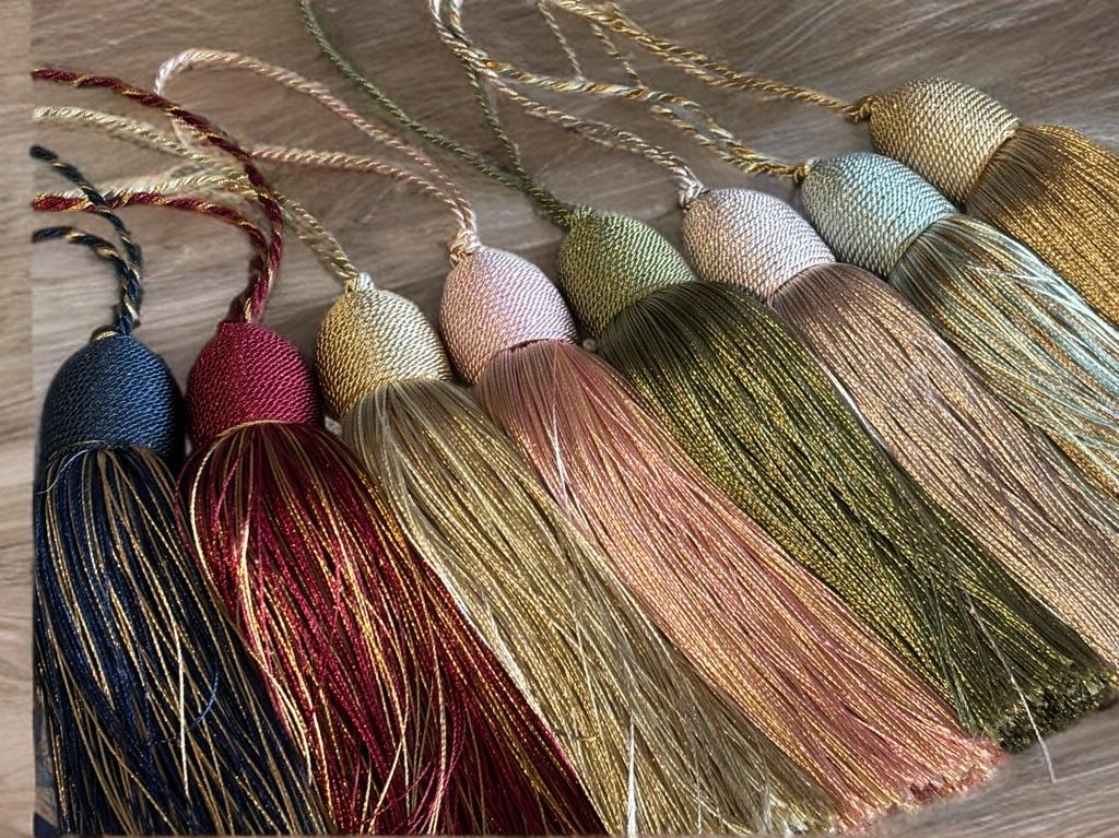 Decorative Key Tassels, Key Tassels, Vintage Style Tassels, Antique ...