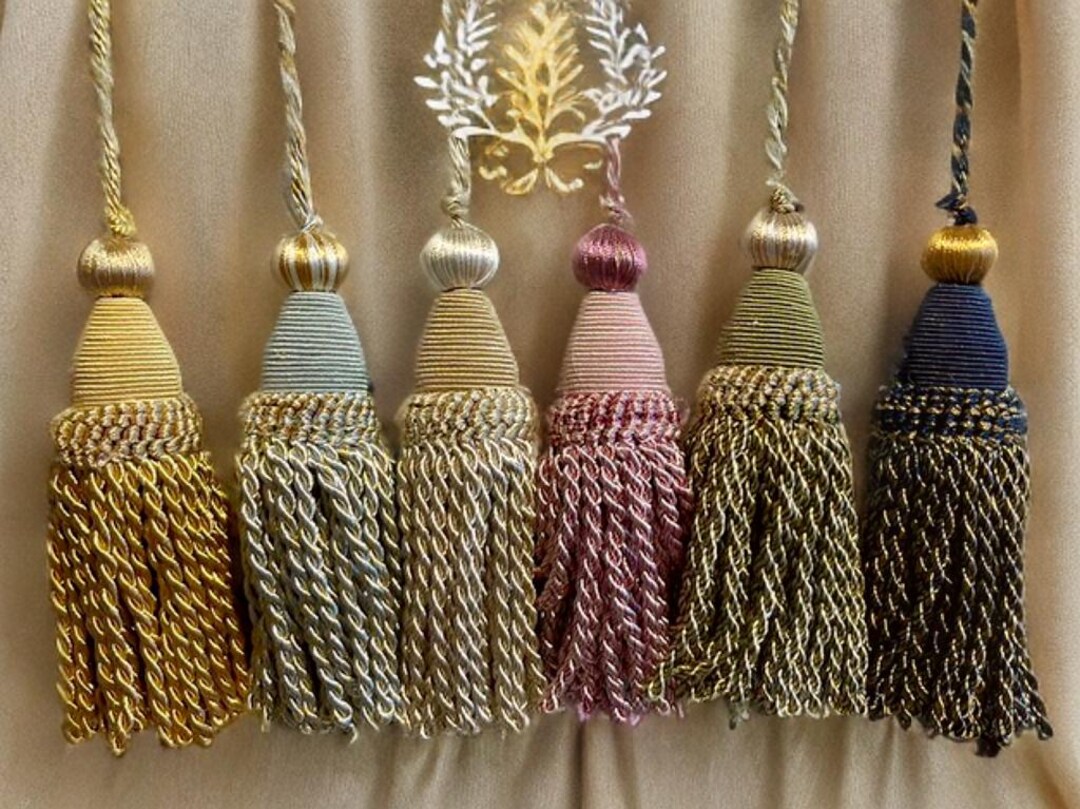 Decorative Key Tassels, Key Tassels, Vintage Style Tassels, Antique ...