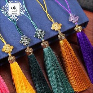 Decorative Key Tassels, Key Tassels With Alloy Cap, Vintage Style ...