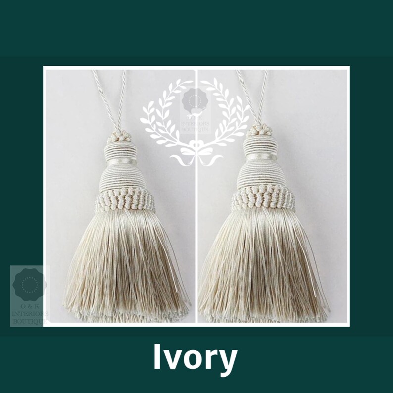 Decorative Key Tassels Key Tassels Vintage Style Tassels - Etsy