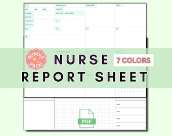 Nurse Brain Sheet for New Grad Rns - Etsy