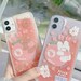 Animal Peach Glitter Quicksand Phone Case for iPhone 11 12 Pro - Etsy