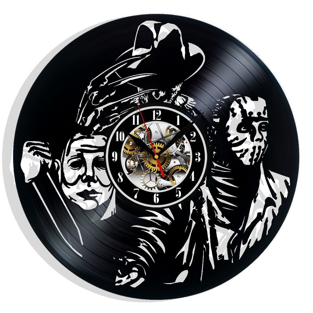 Halloween Horror Movie Vinyl Record Wall Clock 12" Gifts for Him Her ...
