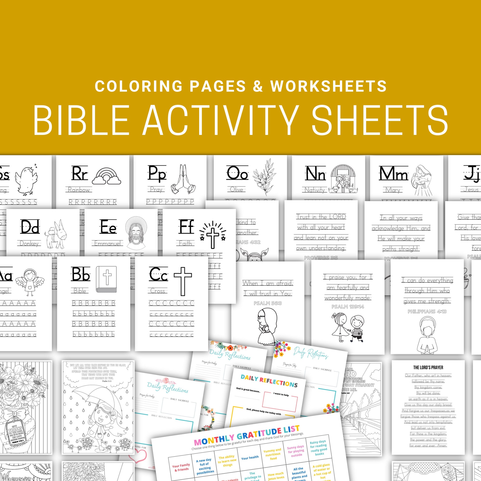 Christian Activity Pages