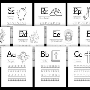 Bible Activity Worksheets and Coloring Pages for Kids and Adults - Etsy